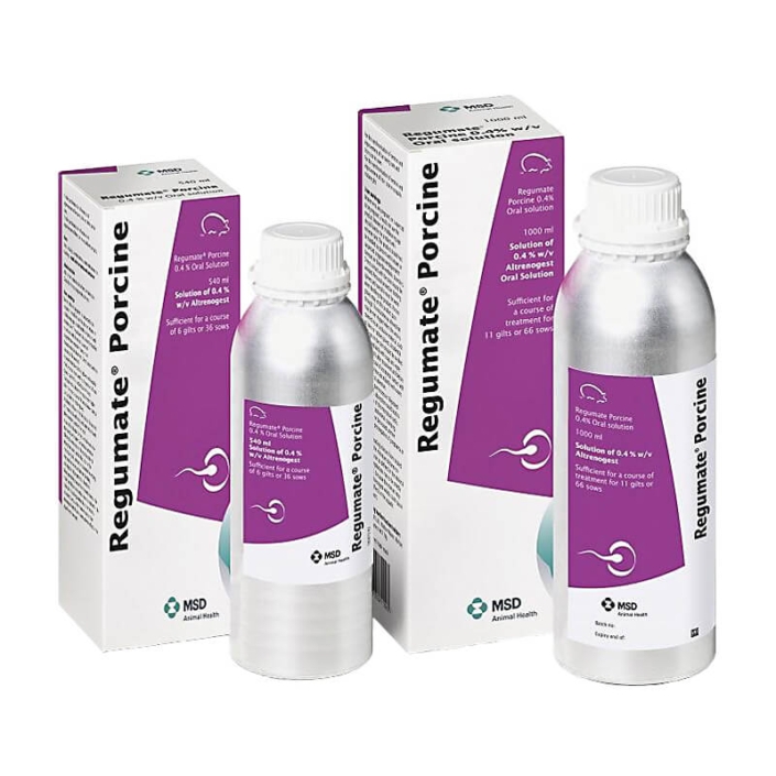 Regumate Porcine 0.4% oral solution – Merlin Vet UK
