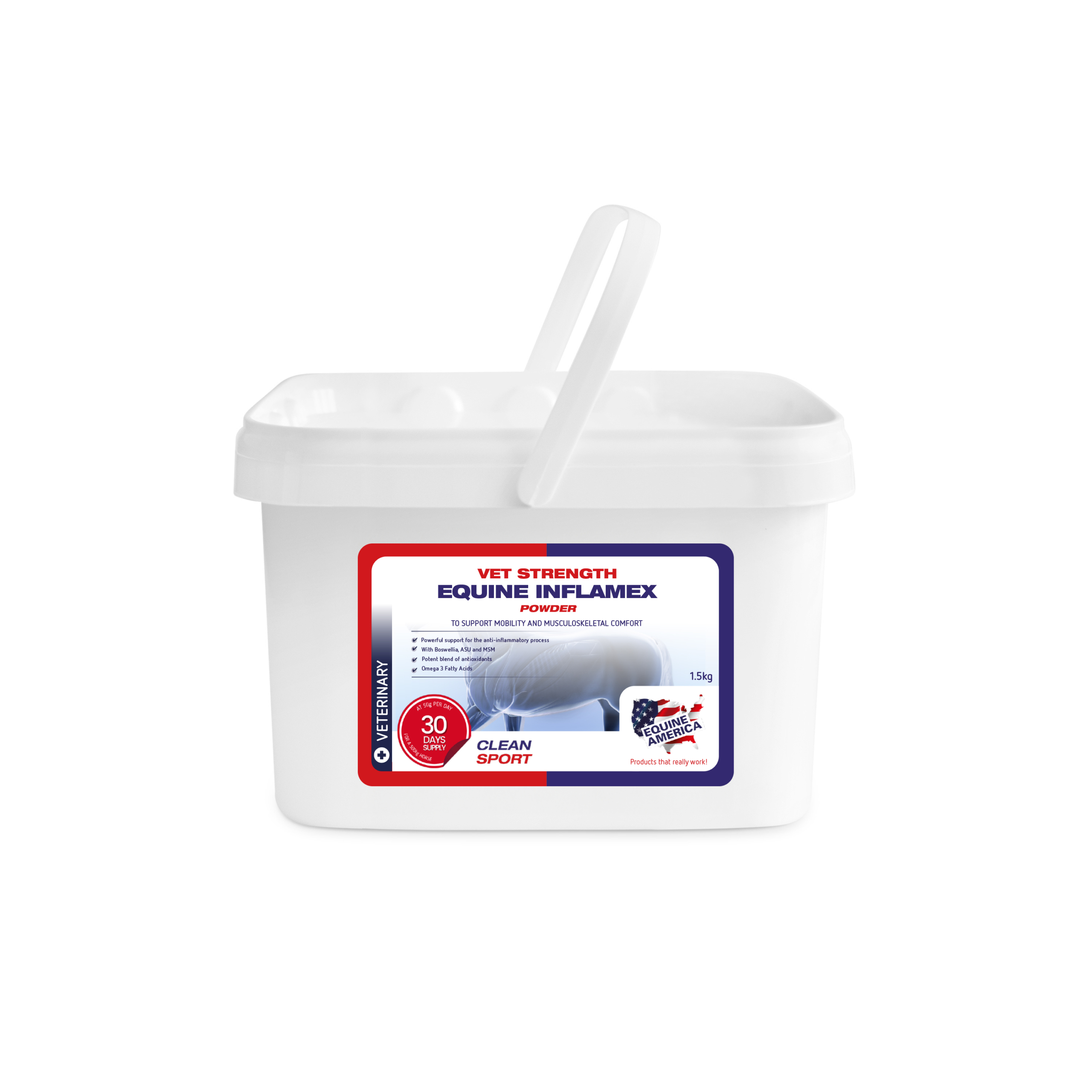Equine Inflamex Powder – Vet Strength – Merlin Vet UK